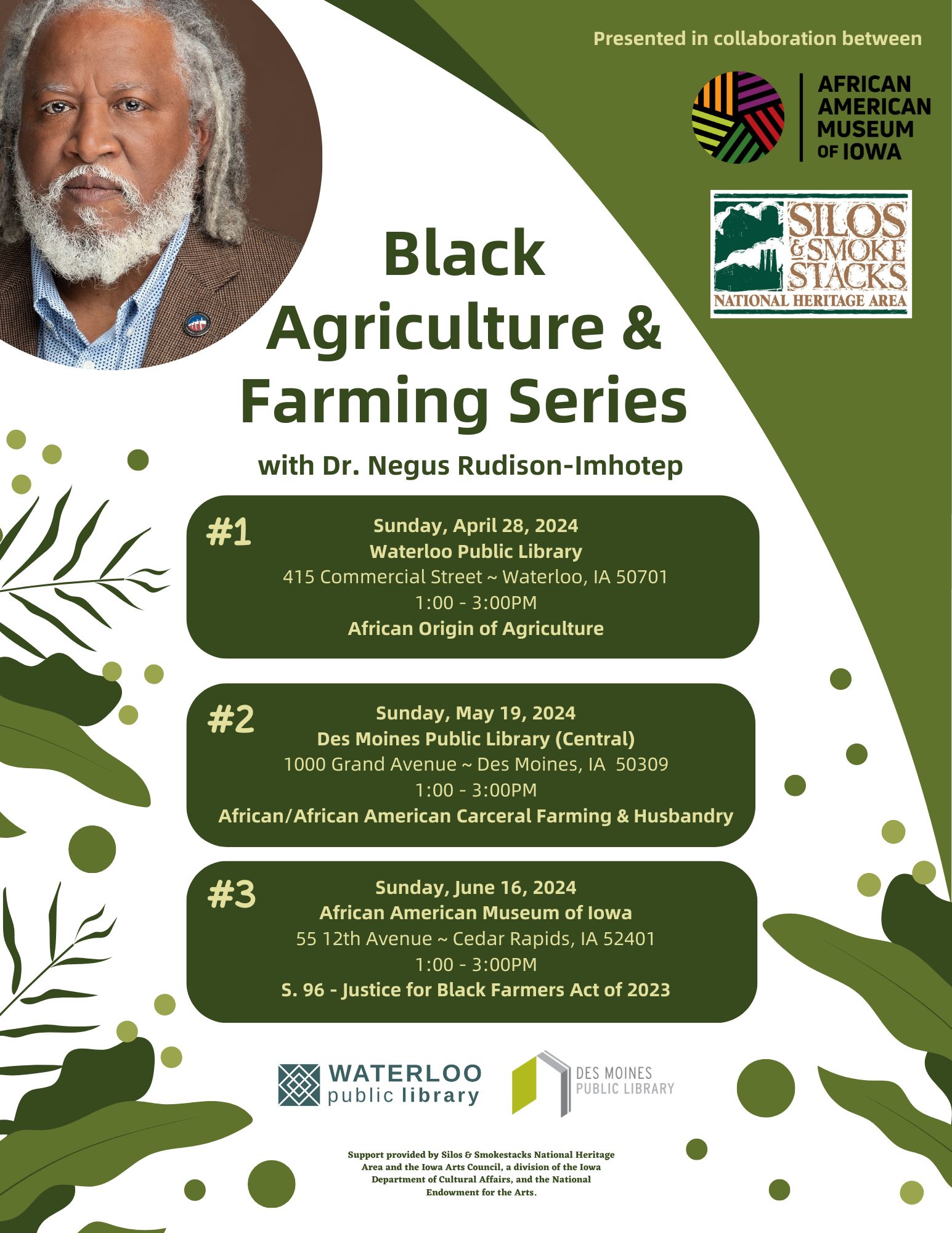 The African American Museum of Iowa Presents Black Ag and Farmers Series: Part Two | Des Moines ...